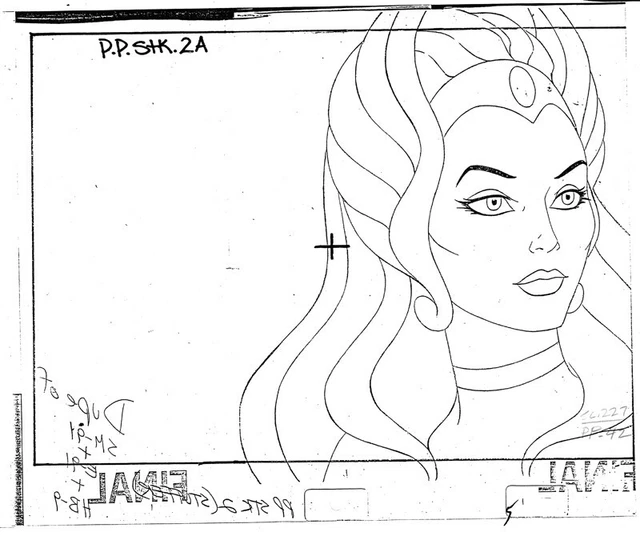 HE-MAN/SHE-RA MASTERS OF the Universe SHE-RA layout reference £10.00 ...