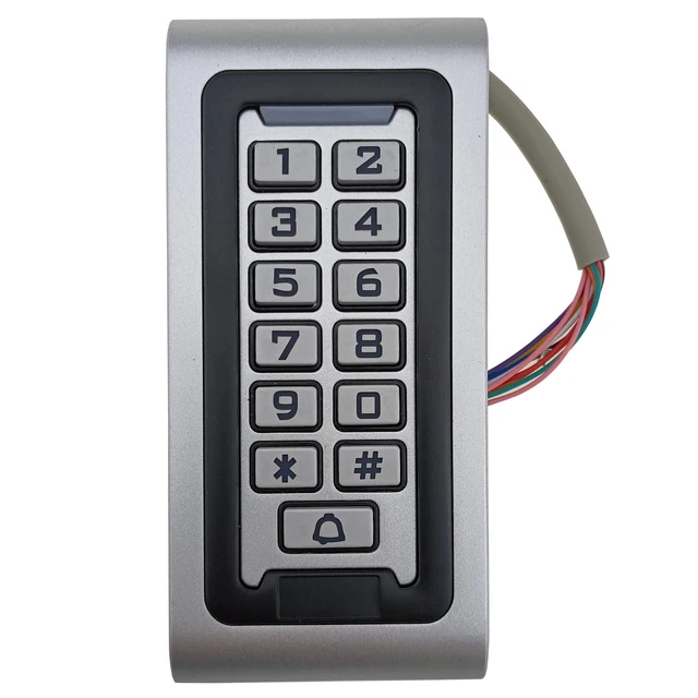 DOOR ACCESS KEYPAD RFID EM Card Reader PIN Code Entry Control Outdoor ...