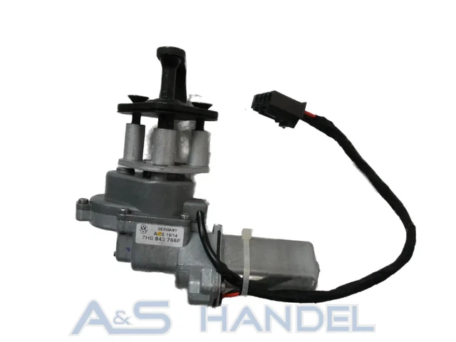 VW T5 SHUTTLE + van pulling aid sliding door right 7H0843766F door lock ...