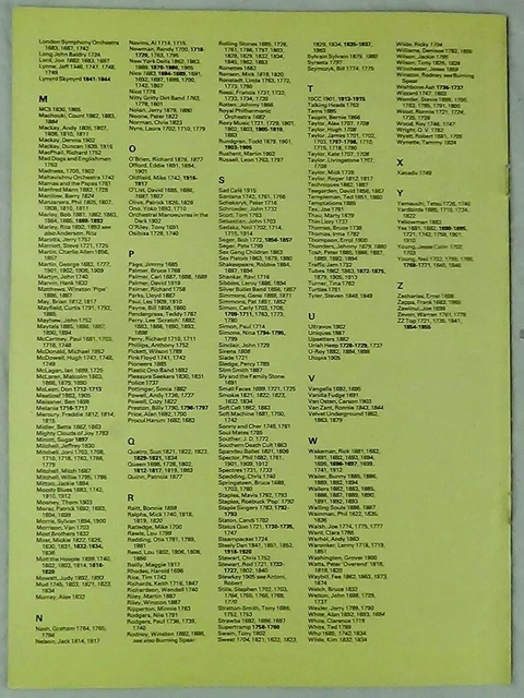 THE HISTORY OF Rock Magazine #96 Orbis Steely Dan Mike Oldfield Todd ...