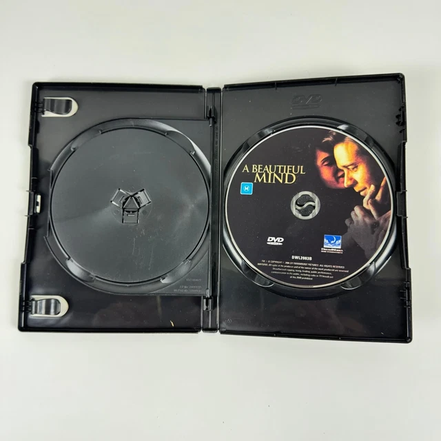 A BEAUTIFUL MIND (DVD 2001) Russell Crowe Jennifer Connelly Ed Harris ...