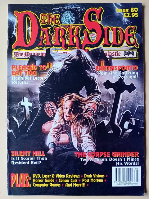 THE DARK SIDE #80 1998 Uk Horror Magazine : Hannibal Lecter Returns ...