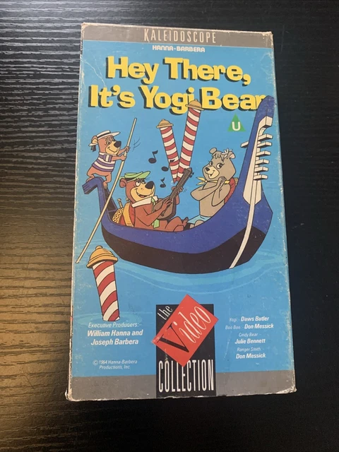 HEY THERE IT'S Yogi Bear VHS Video Tape, Hanna-Barbera 1985 £7.99 ...