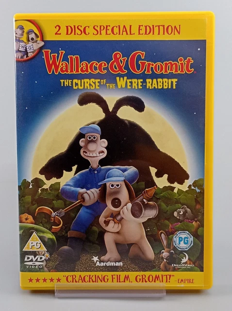 WALLACE & GROMIT The Curse Of The Were-Rabbit DVD 2 Disc Special ...