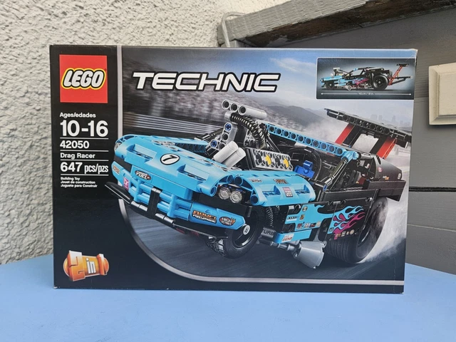 LEGO TECHNIC: 2-IN-1 Drag Racer Set (42050) - Brand New and Sealed - 647 Pieces $154.99 ...