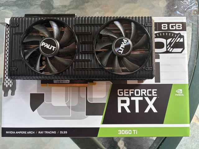 PALIT GEFORCE RTX 3060 Ti Dual 8GB GDDR6 Grafikkarte EUR 280,00 ...