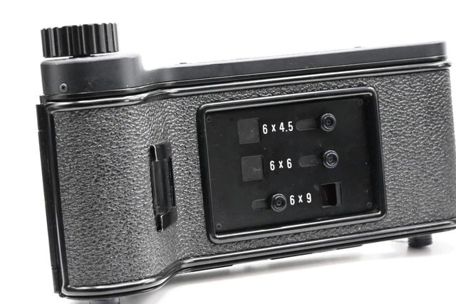 MAMIYA 6X4.5 6X6 6x9 Film Back for Universal Press Super GOOD CONDITION ...