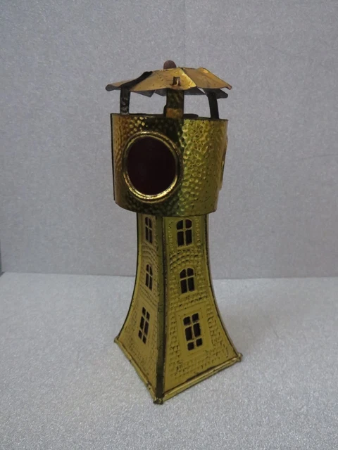 RARE VINTAGE TIN Lighthouse -c1930's Heat Rotating Light £104.71 ...