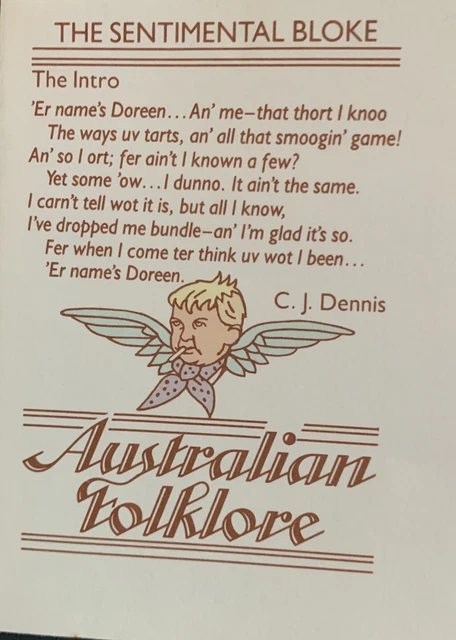 AUSTRALIA FDC 1983 Australian Folklore The Sentimental Bloke EUR 1,36 ...