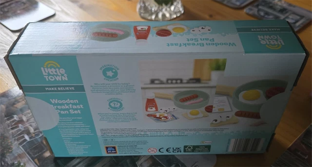 LITTLE TOWN Breakfast Pan Set New Boxed Sealed £12.93 - PicClick UK