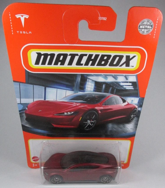 MATCHBOX TESLA ROADSTER (red) on long card #4/2021 £3.00 - PicClick UK