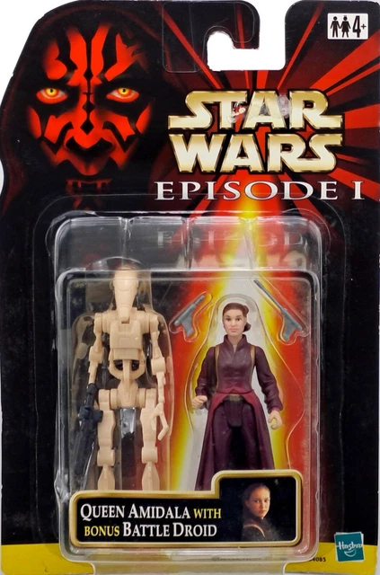 QUEEN AMIDALA & Battle Droid Star Wars Episodio I The Phantom Minaccia ...