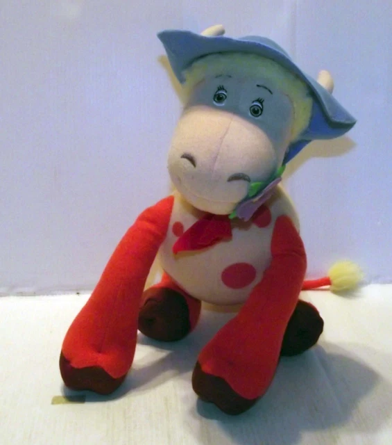 12& TALKING ERMINTRUDE The Magic Roundabout Cow Soft Toy Plush With ...