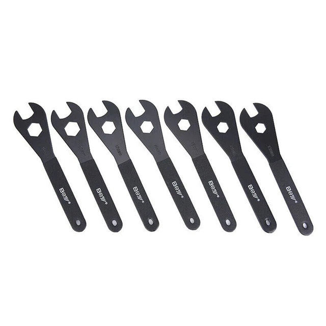 PREMIUM CARBON STEEL Bicycle Spanner Wrench for Multiple Sizes For 13mm ...