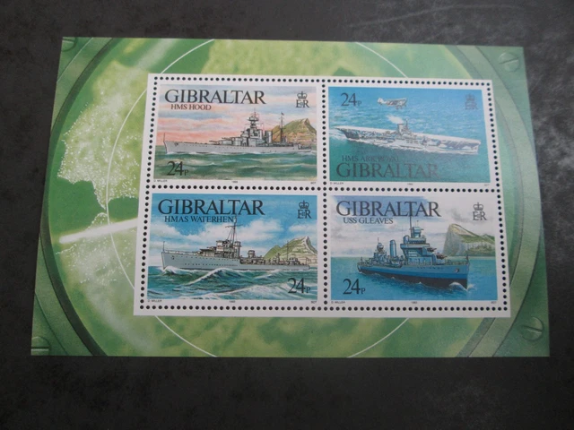GIBRALTAR 1993 WW2 Battleships (1st) SG 694 MNH £6.43 - PicClick UK