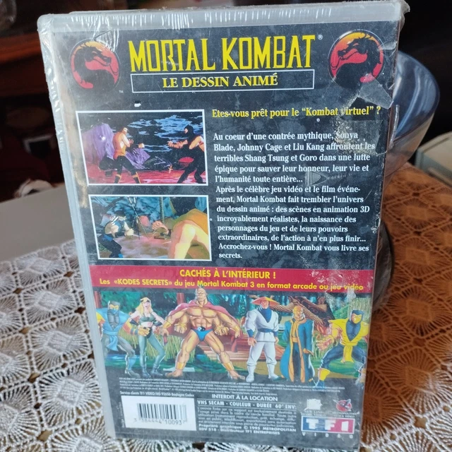 CASSETTE VHS MORTAL Combat Le dessin animé sous blister EUR 17,99 ...