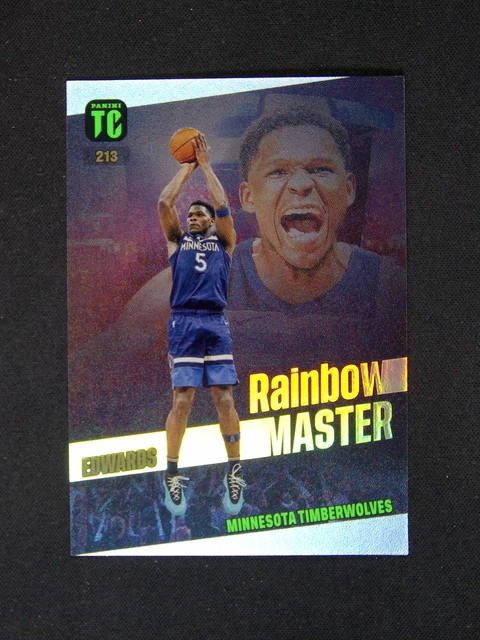 2023-24 PANINI TOP Class Anthony Edwards #213 Rainbow Master EUR 0,91 ...