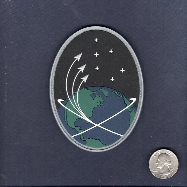 ORIGINAL SPACE WARFIGHTING ANALYSIS CENTER USSF Space Force PVC Uniform ...