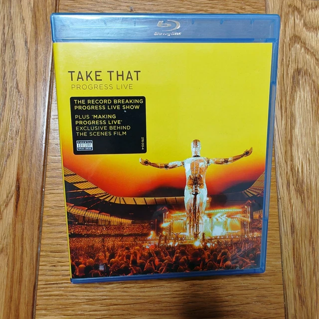 TAKE THAT: PROGRESS Live (Blu-Ray) Gary Barlow Robbie Williams 2011 £5.18 - PicClick UK