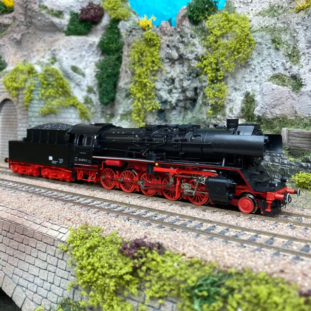 LOCOMOTIVE VAPEUR BR 50 3670-2, DR, Ep IV - ROCO 70287 - HO 1/87 EUR ...