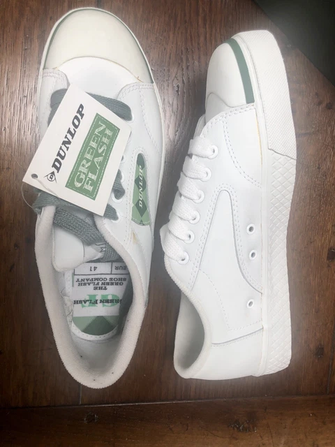 DUNLOP GREEN FLASH Trainers NEW Mens UK Size 7 £95.00 - PicClick UK