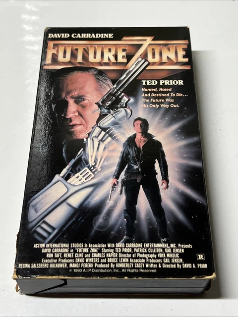 FUTURE ZONE (AIP VHS, 1990) David Carradine Ted Prior FREE SHIPPING £15.90 - PicClick UK