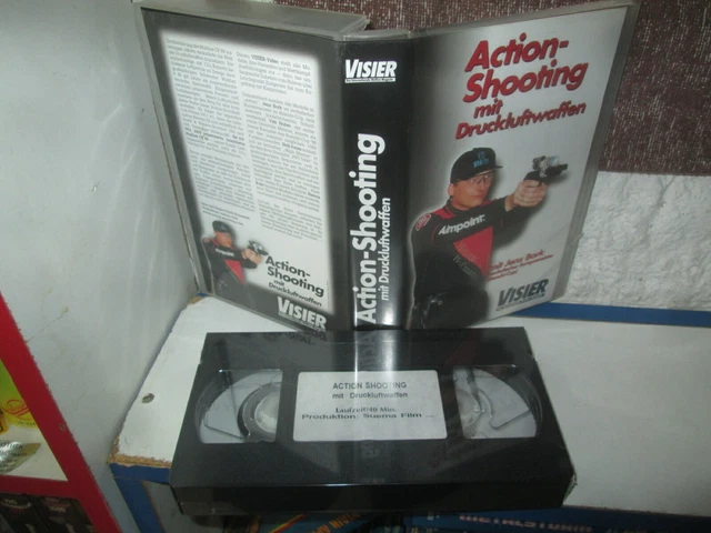 VHS - ACTION Shooting mit Druckluftwaffen - Jens Bork - Visier - NEU £ ...