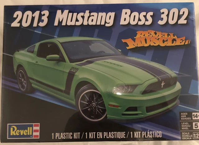 ++ REVELL US Monogram 1/25 2013 Mustang Boss 302 Plastic Model Kit 85 ...