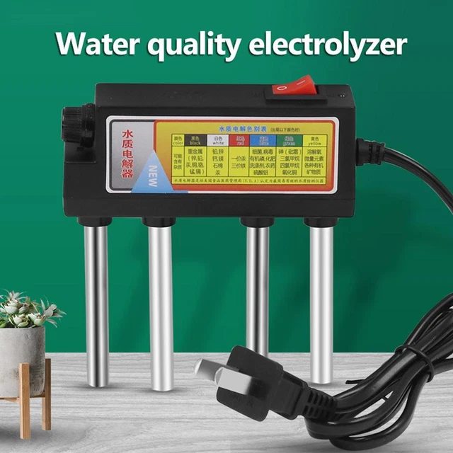 WATER QUALITY ELECTROLYZER Quick Testing Tester Water Electrolysis IrV5 ...