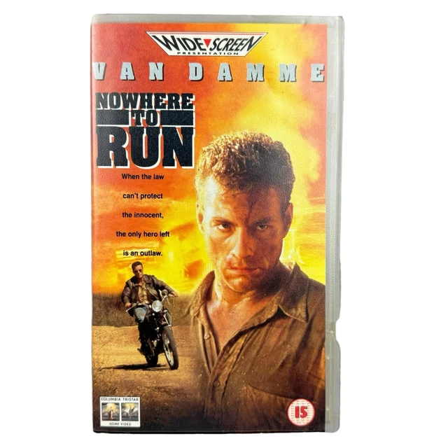 NOWHERE TO RUN Video VHS Action Film Vintage Movie Cert 15 1993 £9.99 ...