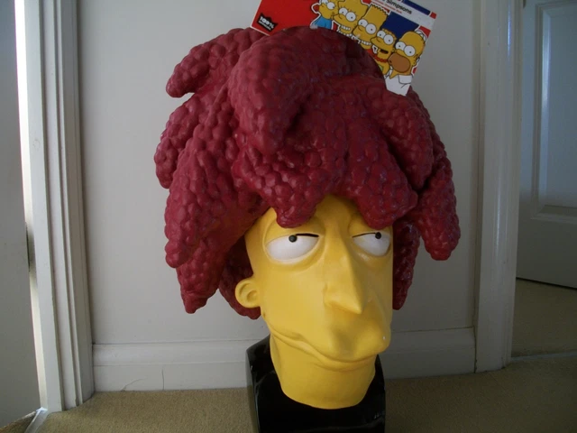 OFFICIAL THE SIMPSONS latex character mask Sideshow Bob £34.99 ...