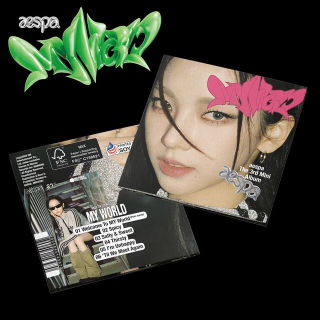 Aespa My World Zine Version Zine Version Cd Eur 28 87 Picclick Fr