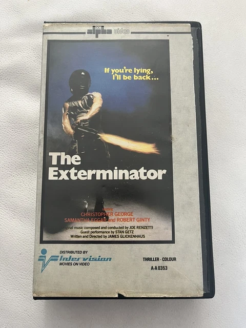 THE EXTERMINATOR - VHS PRE-CERT ALPHA VIDEO Intervision £35.00 ...