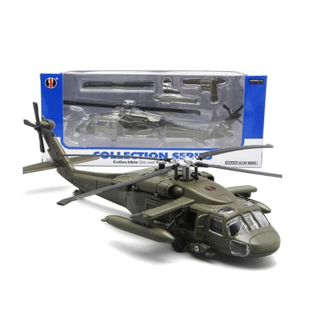 1/72 SCALE HELICOPTER Millitary Army Fighter Aircraft Airplane Model Toys 29CM EUR 38,95 ...