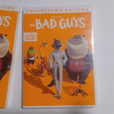 THE BAD GUYS (DVD, 2022, Dreamworks) Collectors Edition Movie Slipcover ...