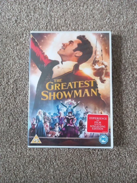 THE GREATEST SHOWMAN (DVD) Hugh Jackman sing along edition brand new ...