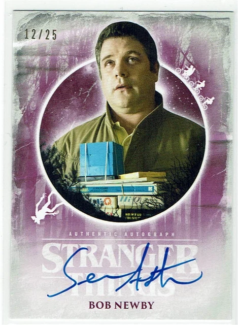 STRANGER THINGS UPSIDE Down Autograph A-SA Sean Astin as Bob Newby #12/ ...