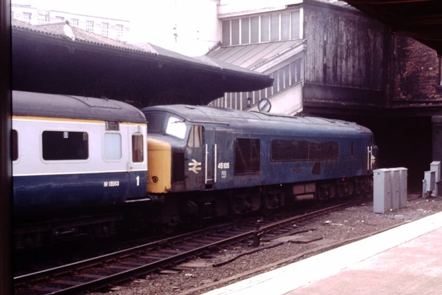 BRITISH RAIL BR Diesel Loco 45105 Railway Slide Ref 2825 £4.99 ...