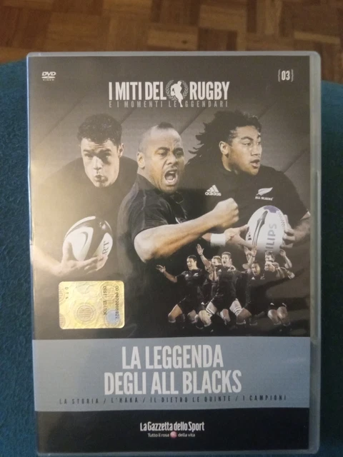 LA LEGGENDA DEGLI All Blacks Dvd I Miti Del Rugby Dvd 03 Dvd Perfetto ...