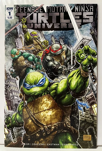 TEENAGE MUTANT NINJA Turtles Universe #1-5 Comic Set 2016 - IDW Comics ...