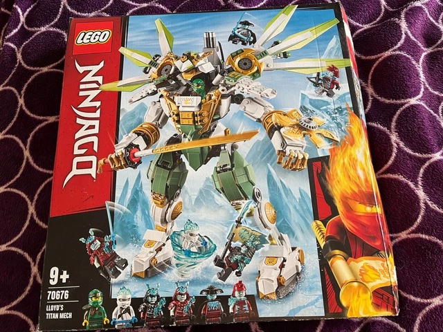 LEGO NINJAGO 70676 Lloyd's Titan Mech 100% complete set with box and ...