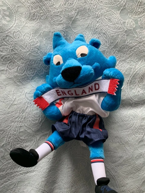 ENGLAND 2004 FOOTBALL Musical/dancing Lion Mascot Soft Toy £26.72 ...