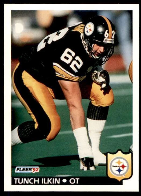 1992 FLEER TUNCH Ilkin Pittsburgh Steelers #346 EUR 0,98 - PicClick FR