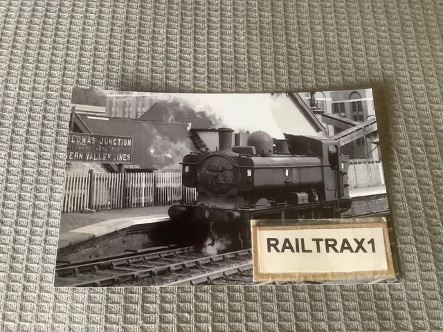 RAILWAY STEAM PHOTOGRAPH - 9630 AT BUILDWAS JUNCTION…. STATION - 1960’s ...