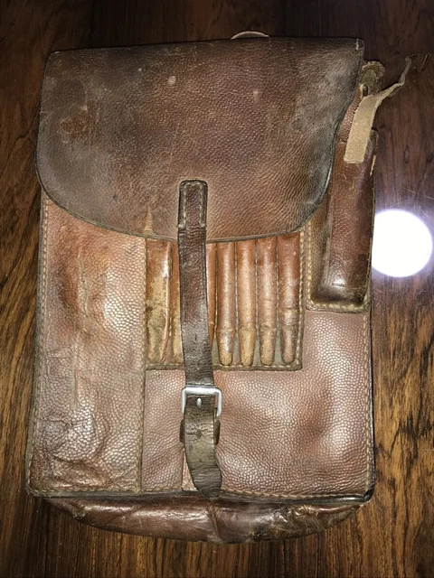 GERMAN WW2 M35 Officer’s Map/Document Leather Case £115.00 - PicClick UK