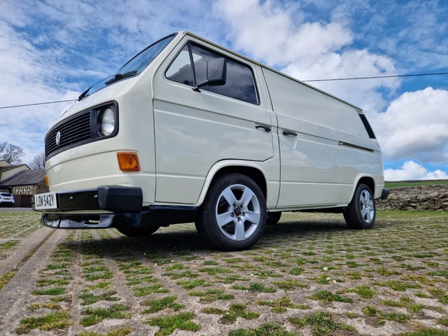 VW T25 / T3 PANEL VAN / camper van. advertising / bay window ...