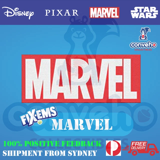 WOOLWORTHS MARVEL UNIVERSE Logo Fix-Em Fix-Ems FixEm Woolies 2022 ...
