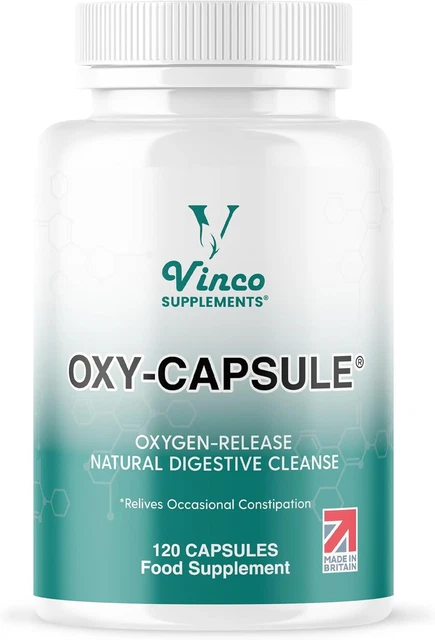 VINCO SUPPLEMENTS OXY-CAPSULE Magnesium Compound - Vegan Oxygen Powder ...