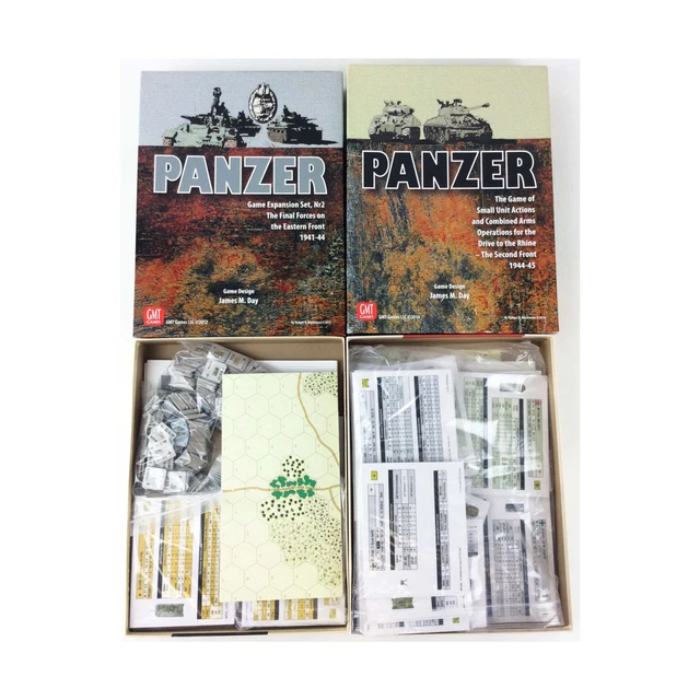 GMT WARGAME PANZER Collection #5 - Jeu de base + 3 extensions ! très ...