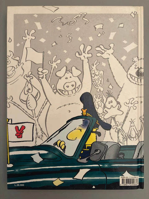 LUPO ALBERTO BENTORNATO L.A. Silver prima edizione 1997 Rizzoli tavole ...